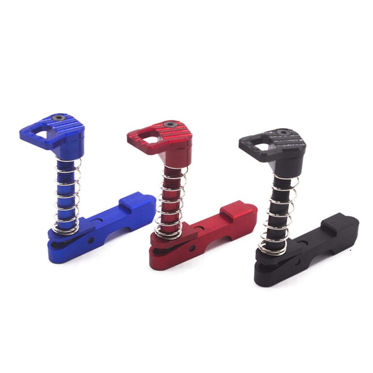 AR-15/AR-10 MIL-SPEC COLORS AMBIDEXTROUS MAGAZINE CATCH ASSEMBLY (RED ...
