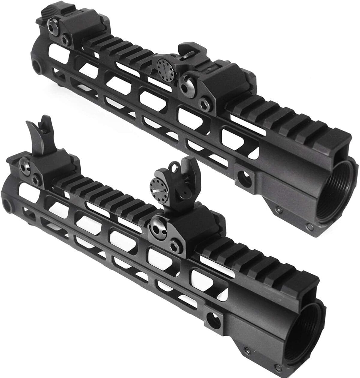 AR-15/AR-10 TACTICAL RAPID TRANSITION FRONT AND REAR FLIP UP BACKUP HK ...