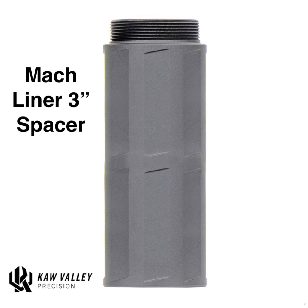 Kaw Valley Precision MACH 3 Modular Linear Comp 3" Spacer - BlinkTac