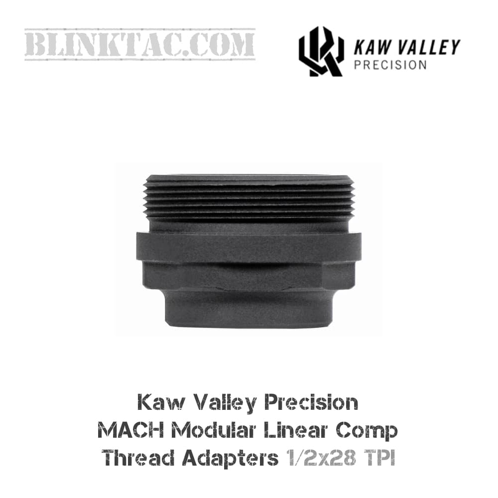 Muzzle Thread Adapter Kaw Valley Precision MACH 3 Linear Comp Thread ...