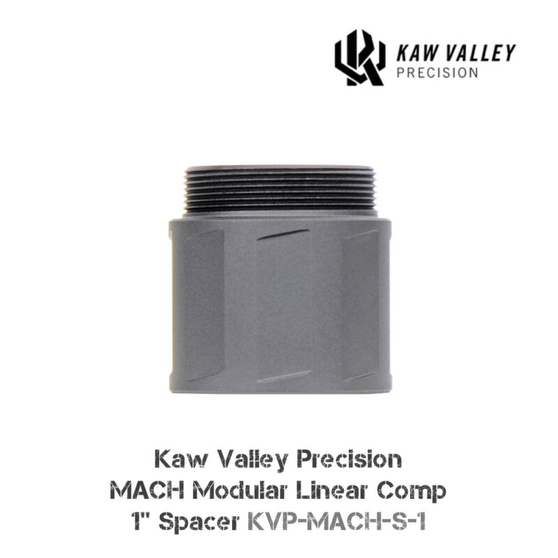 Kaw Valley Precision MACH Modular Linear Comp 1" Spacer KVP-MACH-S-1 - BlinkTac