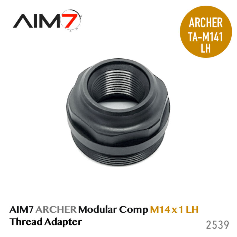 AIM7 TA-M14X1 LH ARCHER Modular Comp Thread Adapter - BlinkTac