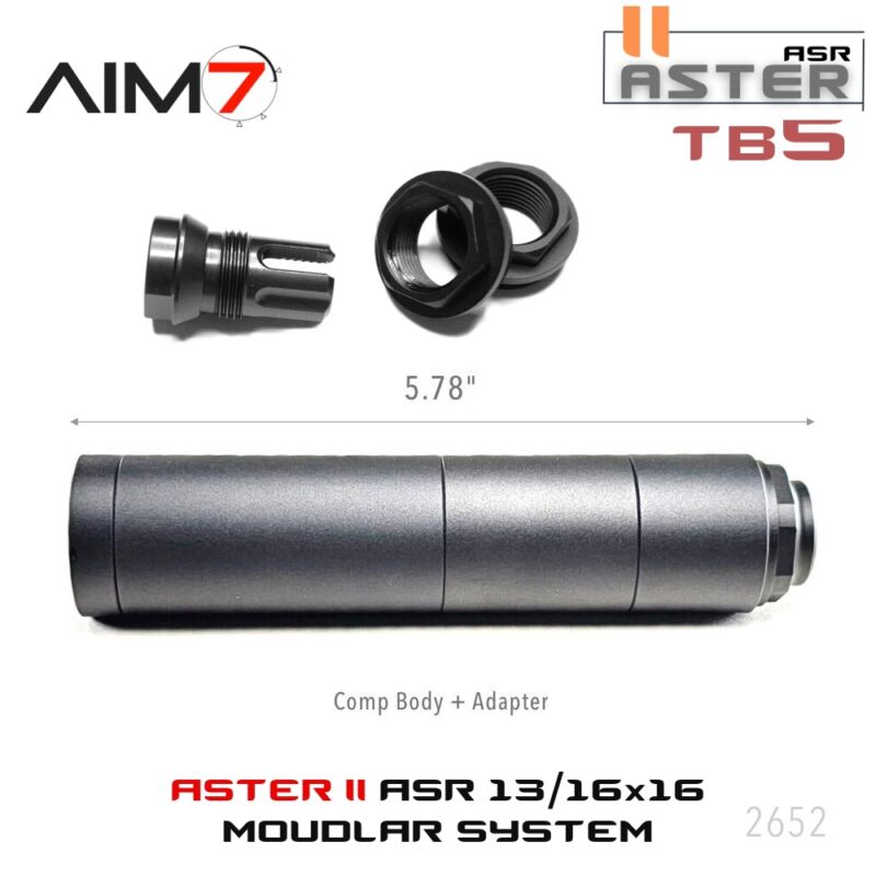 AIM7 ASTER Modular Comp Body + ASR Adapter 13/16X16 - BlinkTac