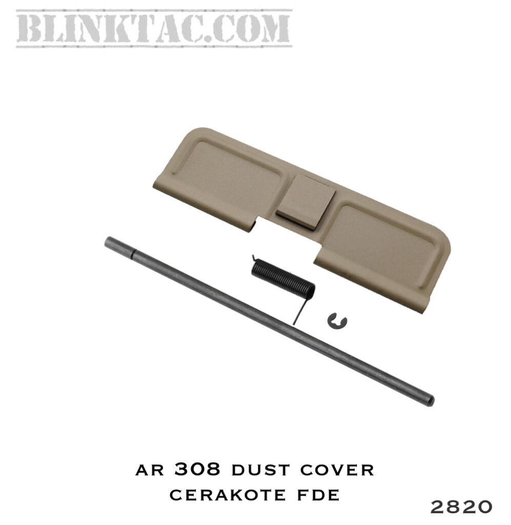 AR-10/LR-308 Dust Cover Complete Assembly - Cerakote FDE - BlinkTac