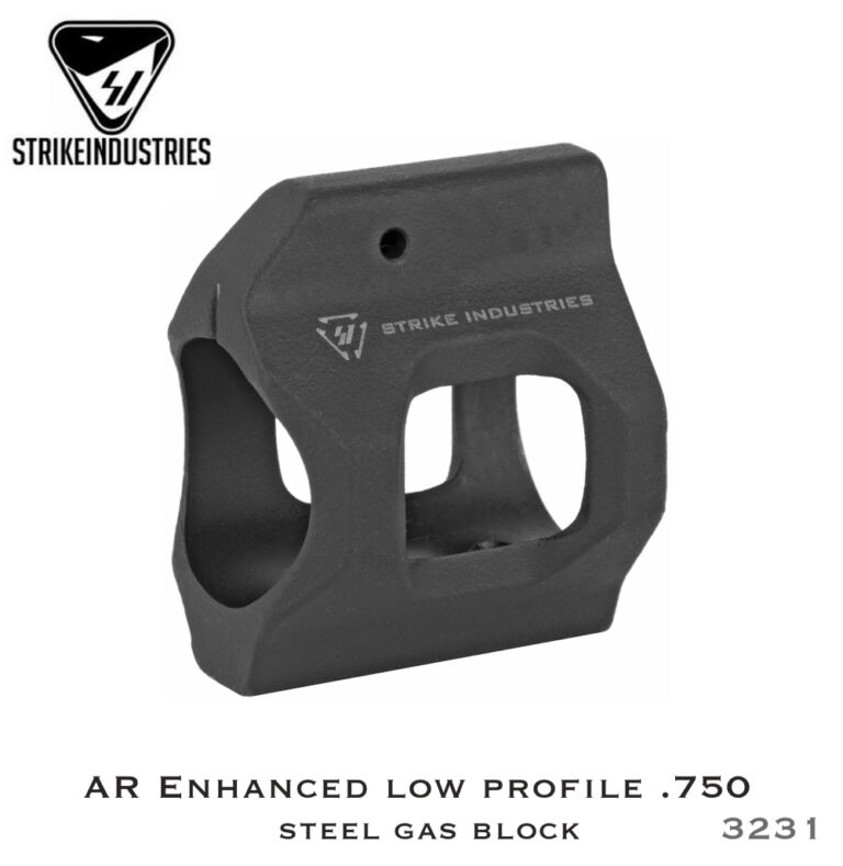Strike Industries Enhanced Low Profile Steel Gas Block - BlinkTac